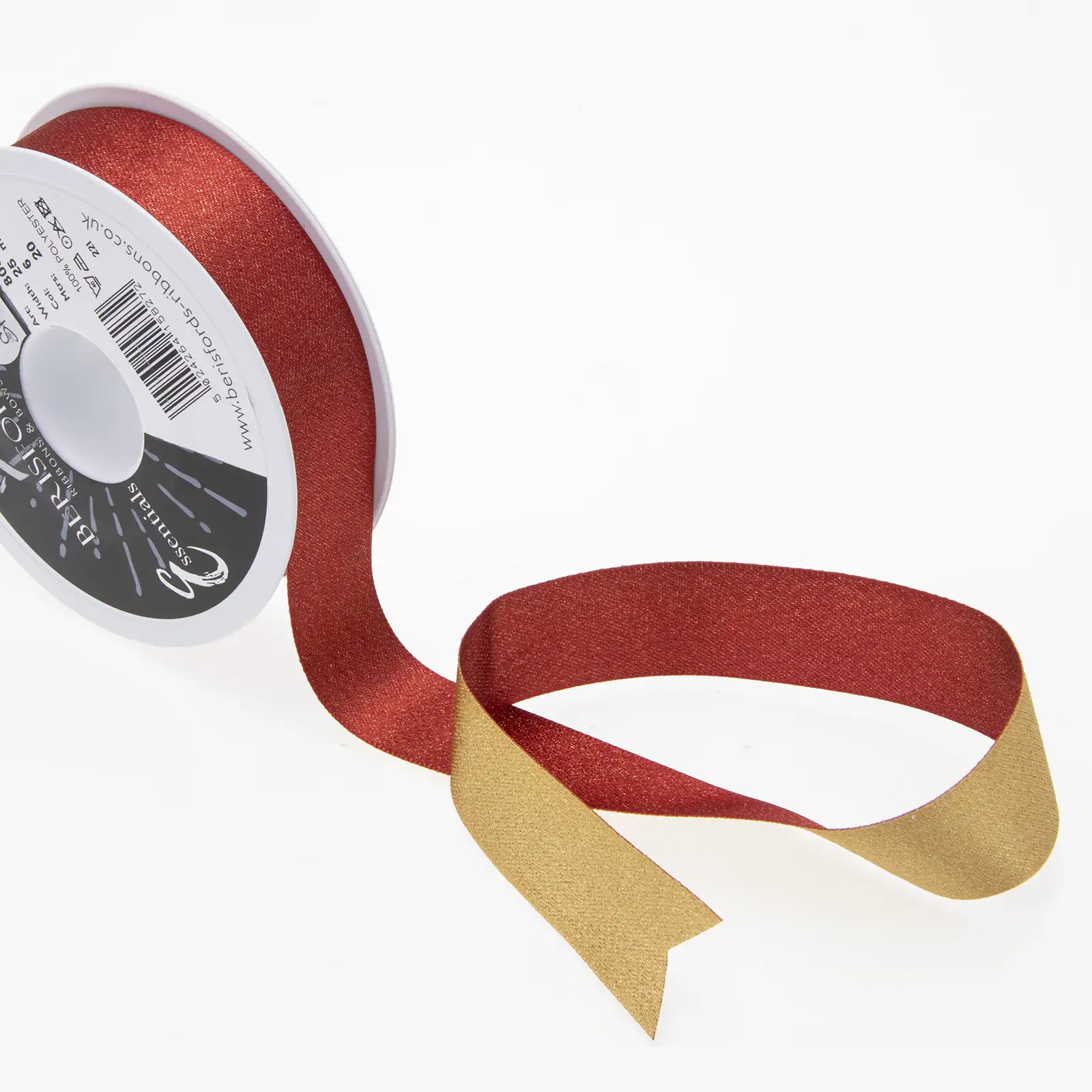 Jewel Red Satin Ribbon | Keylink Limited
